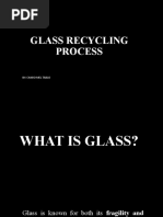 Glass Process Flow Chart | PDF | Glasses | Homogeneous Chemical Mixtures