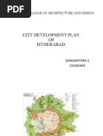 Masterplan Huda - Hyderabad Metropolitan Development Authority | PDF ...