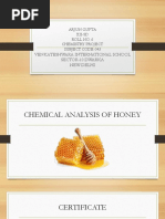 Class XII Chemistry Investigatory Project Analysis of Honey | PDF ...