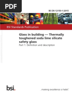 BS EN12150 Thermally Toughened Glass Standard Part 1 | PDF