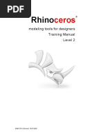 Rhino Commands | PDF | Computers | Technology & Engineering