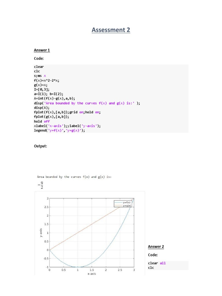 Assessment 2: Answer 1 | PDF