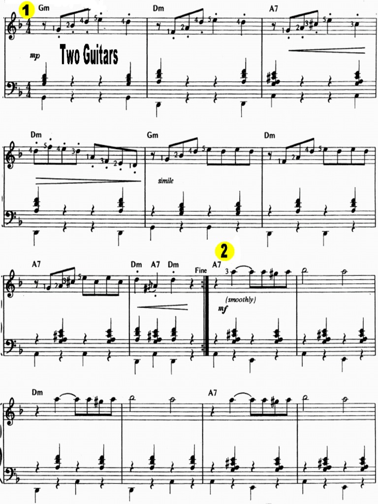 Two Guitars | PDF
