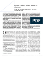 State Behavioral Scale for Pediatric Sedation | PDF | Intensive Care ...