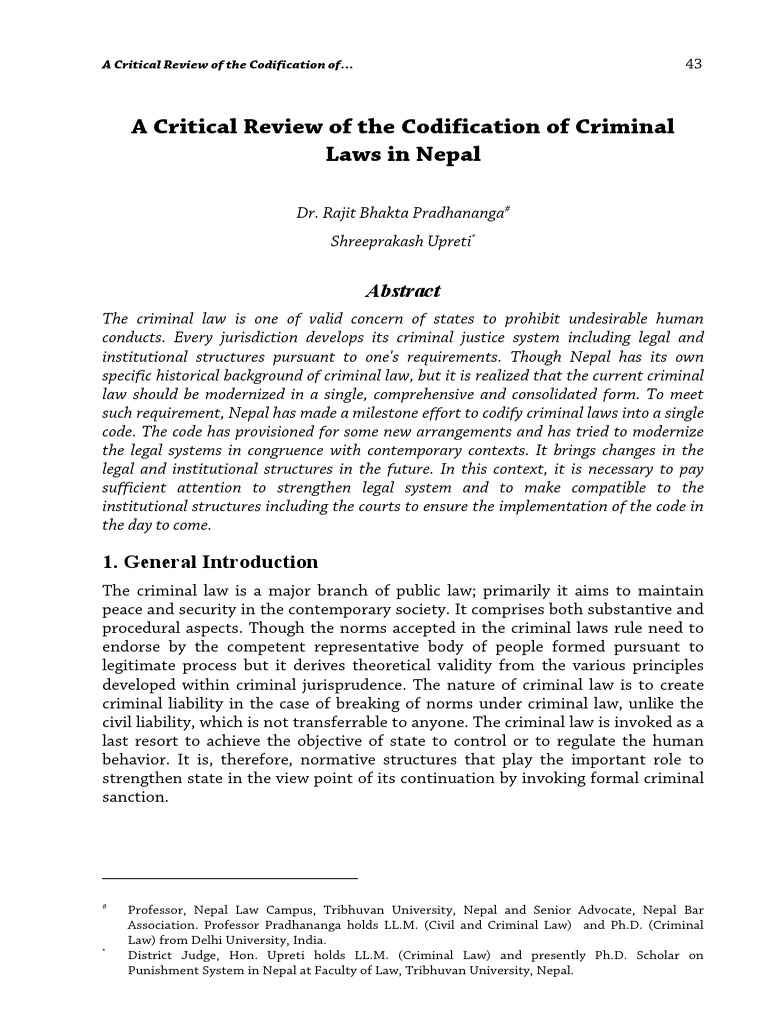 RS97 - Prof Dr. Rajit Bhakta Pradhananga and Shreeprakash Upreti | PDF ...