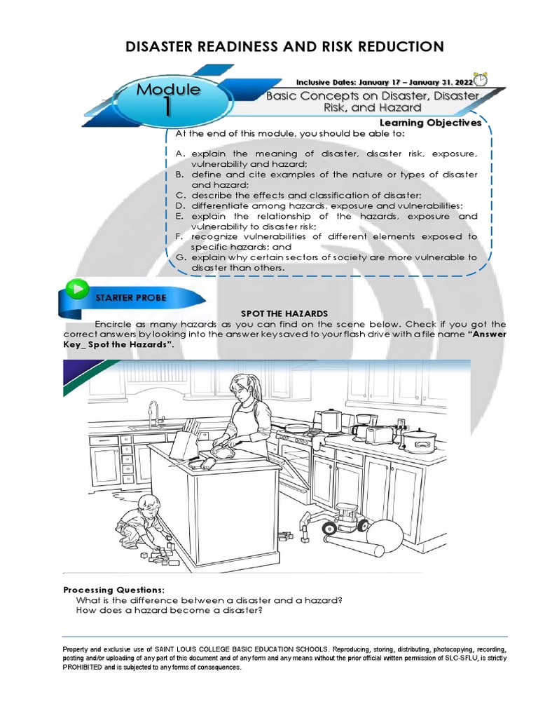 Understanding DRRR for Grade 12 Students | PDF | Hazards | Disaster ...