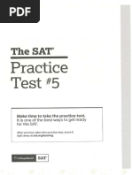 Sat Practice Test 9 Answers Digital | PDF | Verb | Honey Bee