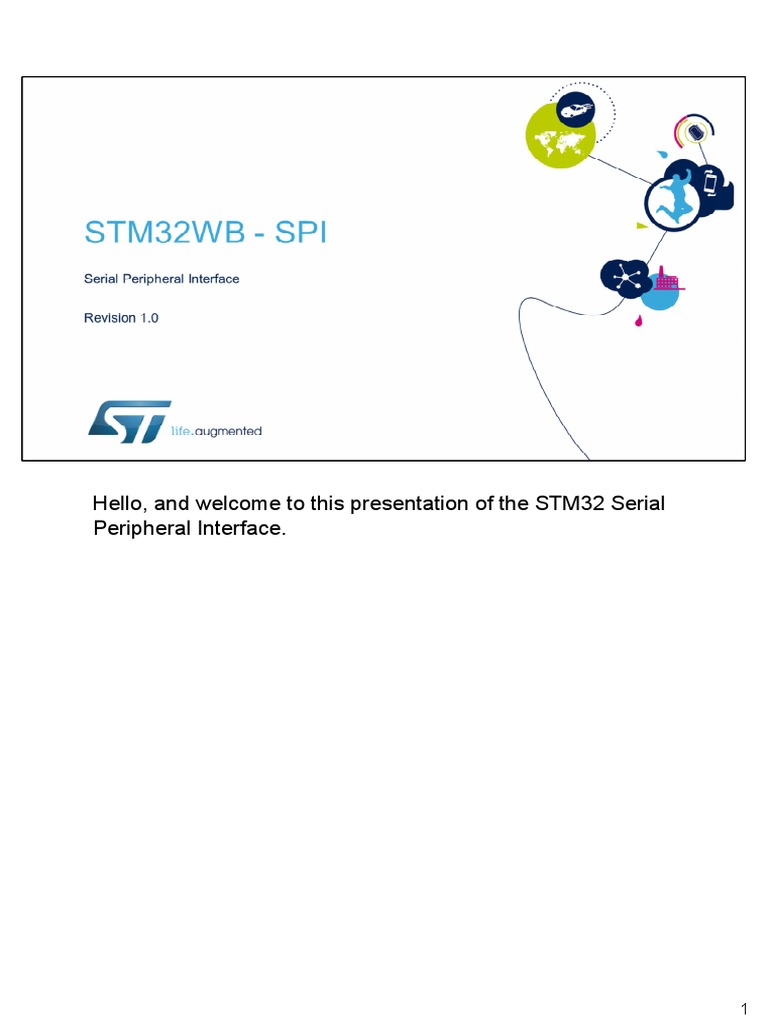 Hello, and Welcome To This Presentation of The STM32 Serial Peripheral ...