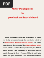 Stages of Motor Development | PDF | Psychological Concepts | Cognition