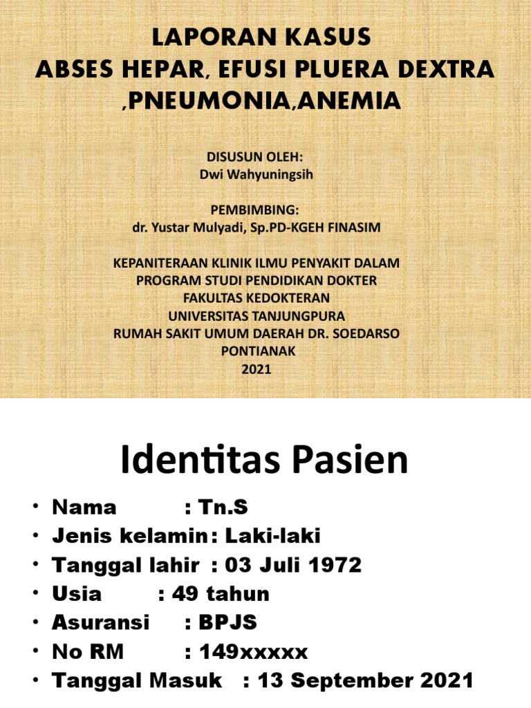 Laporan Kasus Ipd | PDF | Sains & Matematika