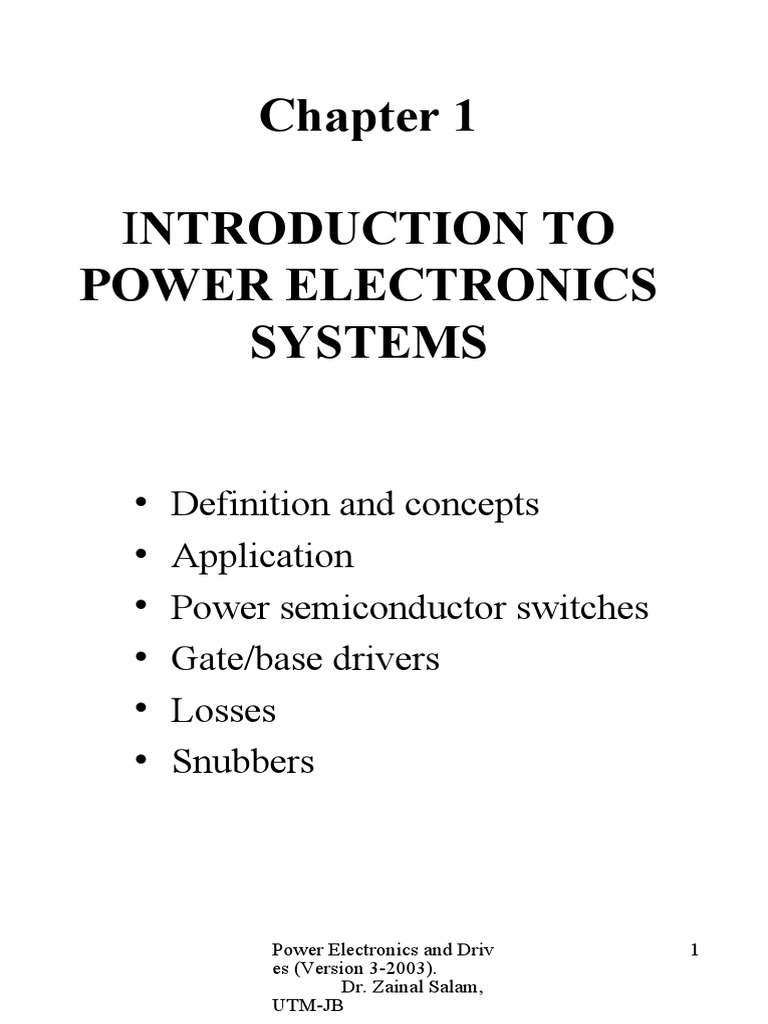Introduction 2003 | PDF | Power Electronics | Bipolar Junction Transistor