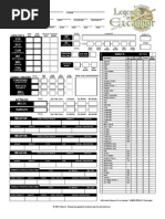 Fillable Pathfinder 2e Character Sheet | PDF | Gary Gygax Games ...