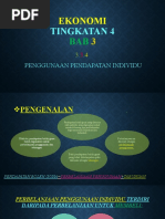 Belanjawan Peribadi (Ekonomi Asas) | PDF