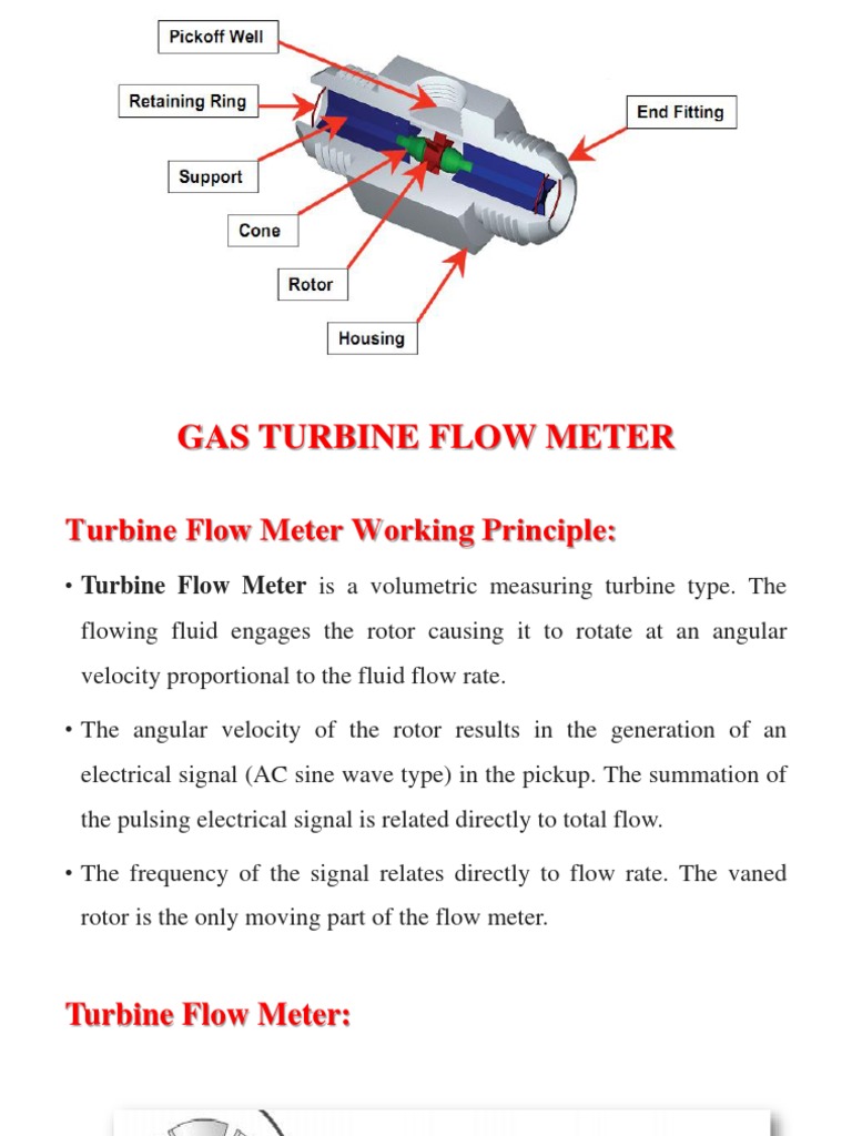 Gas Turbine Flow Meter | PDF | Flow Measurement | Turbine