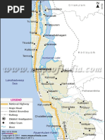 Palakkad District Map | PDF