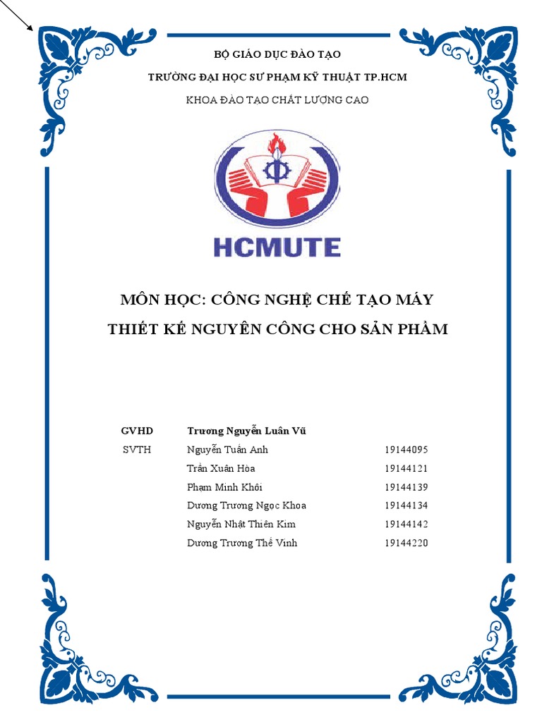 báo cáo cuối kì cnctm | PDF