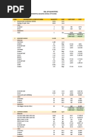 Sample Bill of Materials For Construction | PDF | Door | Tile