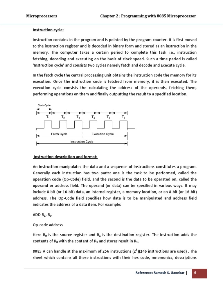 Programming 8085microprocessor | PDF | Binary Coded Decimal | Central Processing Unit