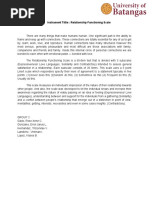 Schema Questionnaire Short Form | PDF | Cognition | Behavioural Sciences