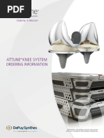 Surgical Technique Guide-ATTUNE Knee System INTUITION Instruments | PDF ...