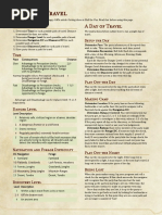 D&D 5E Travel Speed and Rules | PDF | Role Playing Games | Leisure