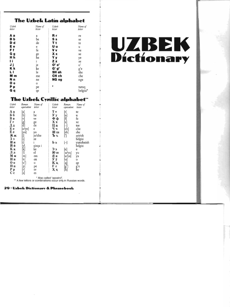 Uzbek-English Dictionary Overview | PDF | Public Transport | Transport