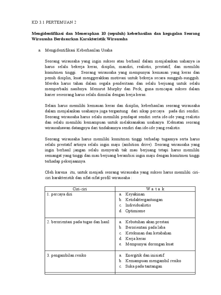 Materi Kd 1 Pertemuan 2 Pdf