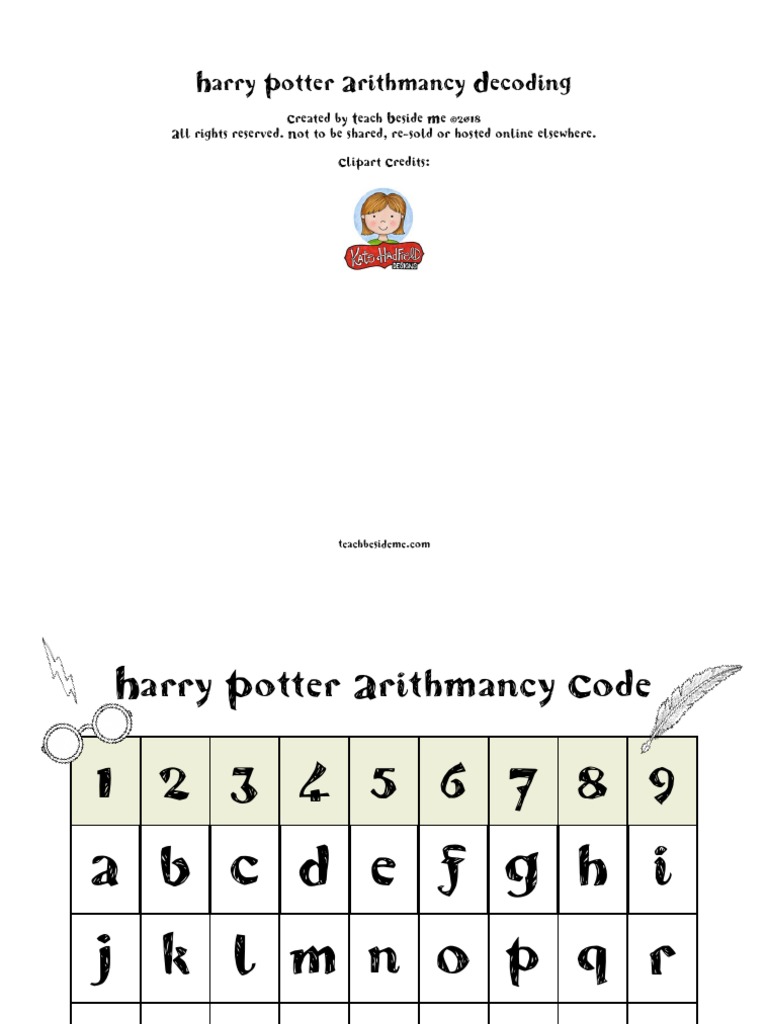 Harry Potter Arithmancy | PDF