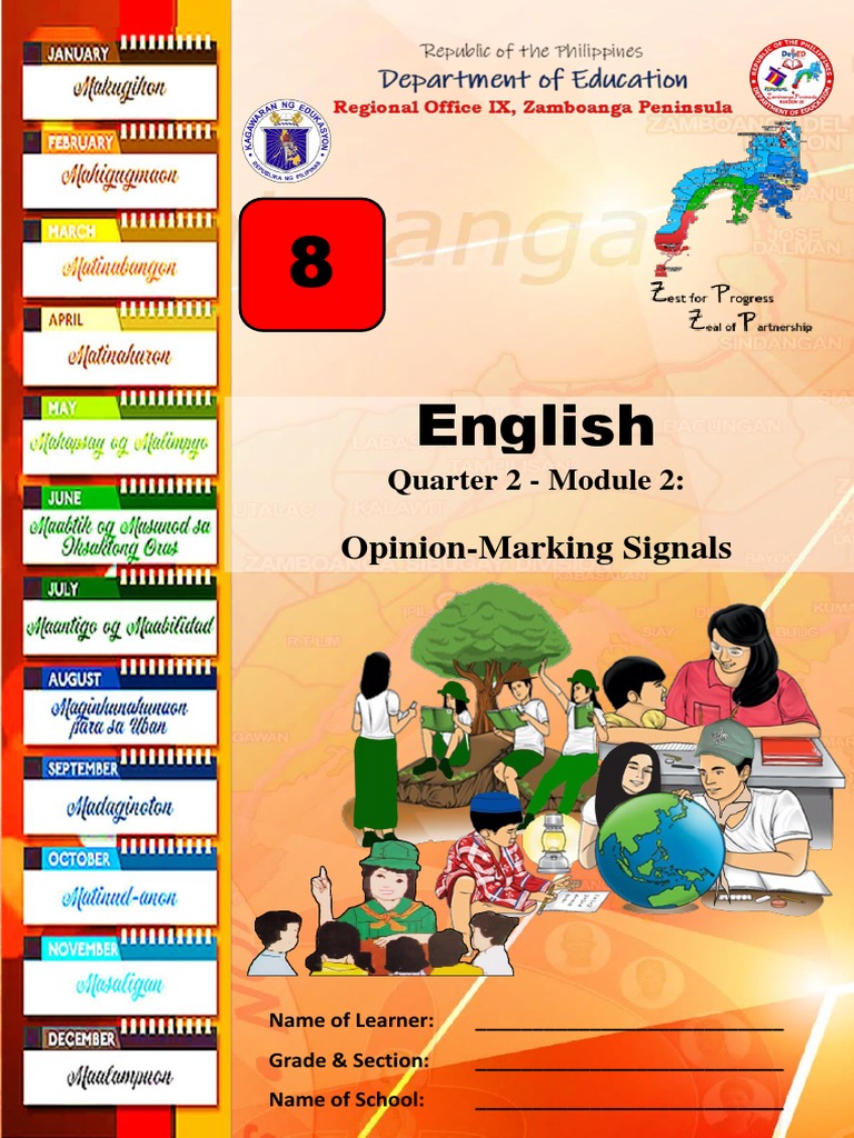 English: Opinion-Marking Signals | PDF | Learning | Reason