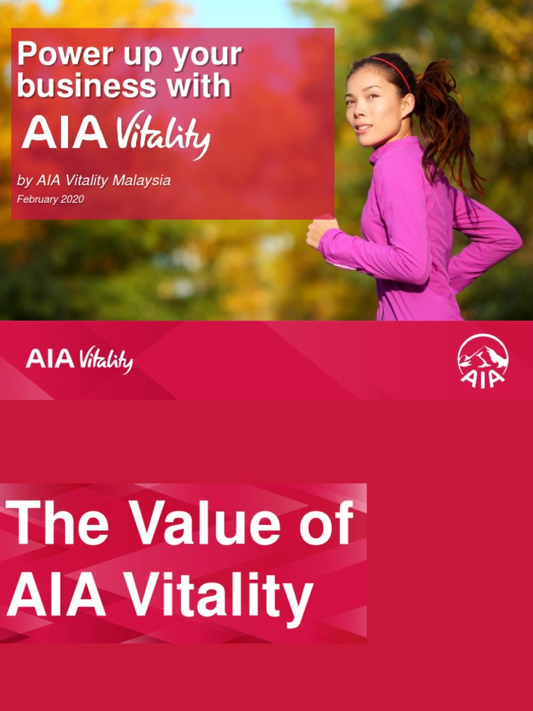 AIA Vitality Comprehensive Training Deck (February 2020) - 1 | PDF ...
