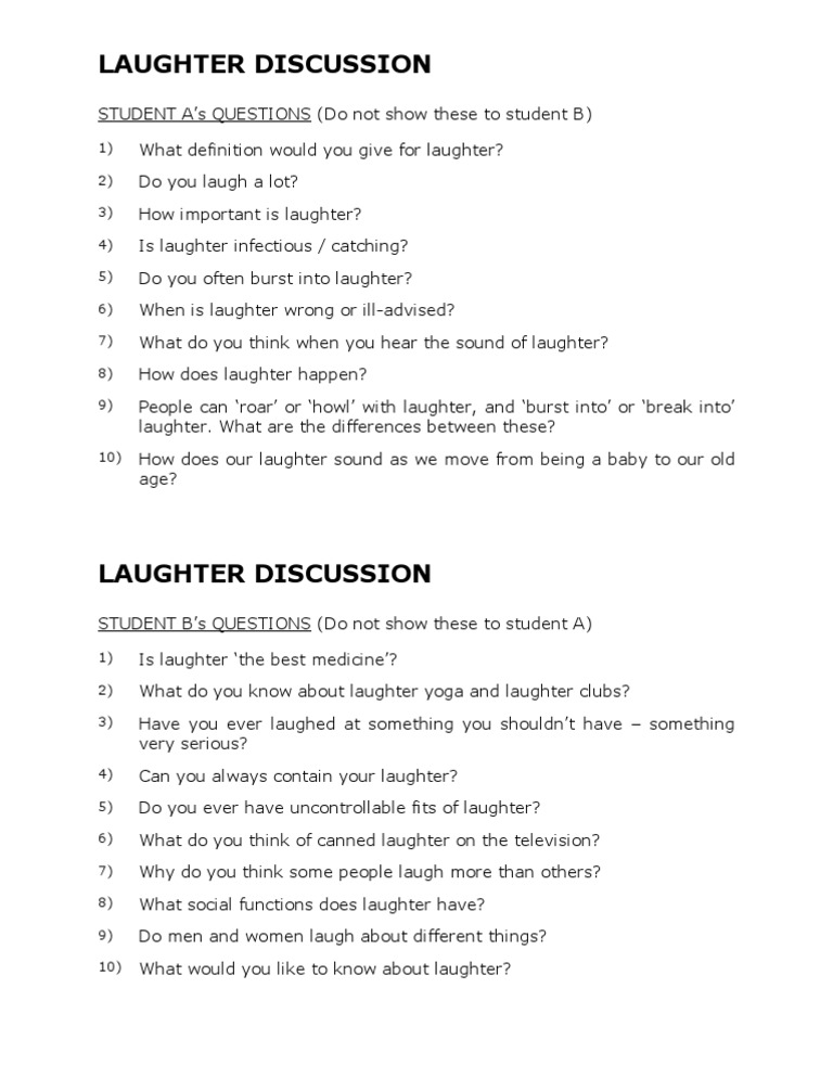 Laughter | PDF