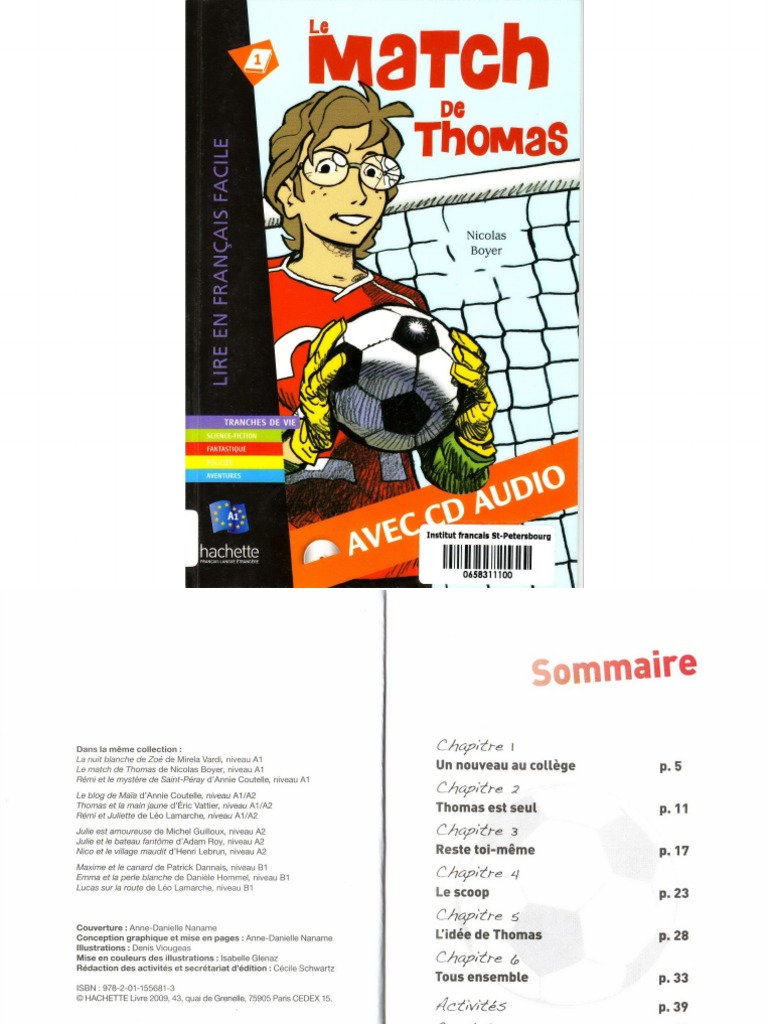 Le Match de Thomas | PDF