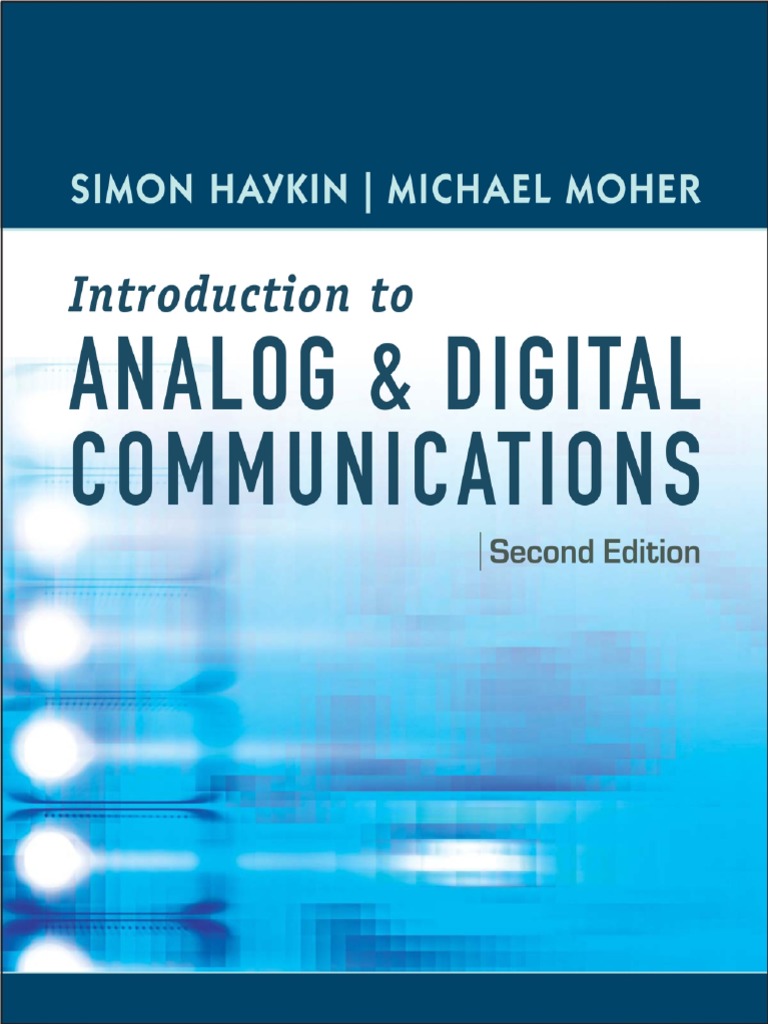 An Introduction To Analog and Digital Communications, 2nd Edition by Simon Haykin | PDF ...