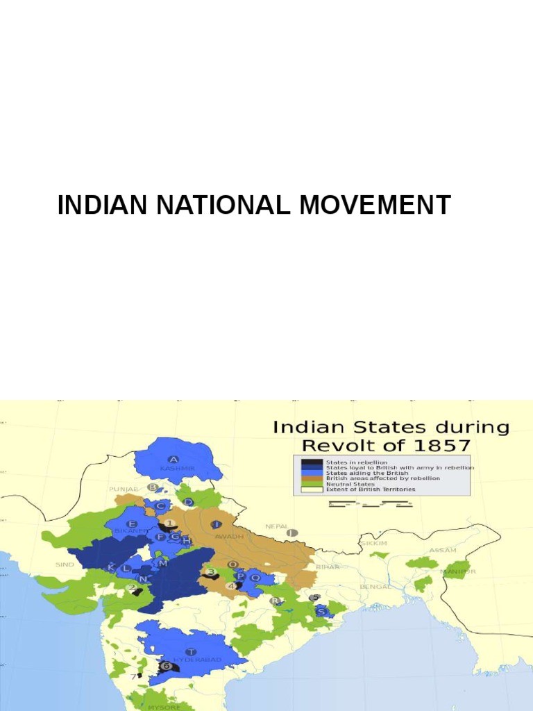 Nationalist Movement in India | PDF | British Raj | Mahatma Gandhi