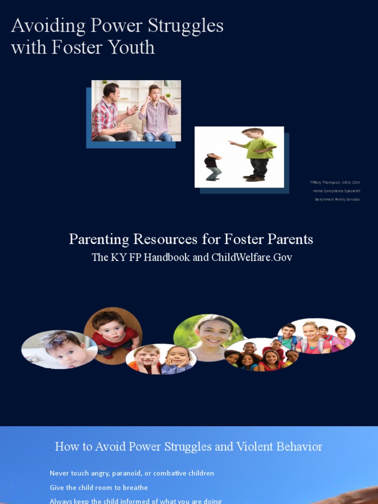 Avoiding Power Struggles With Foster Youth | PDF | Popular Culture ...