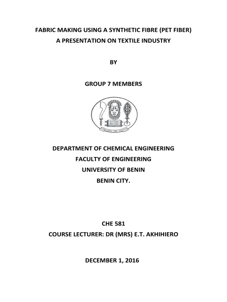Presentation On Textile Industry | PDF | Textiles | Fibers