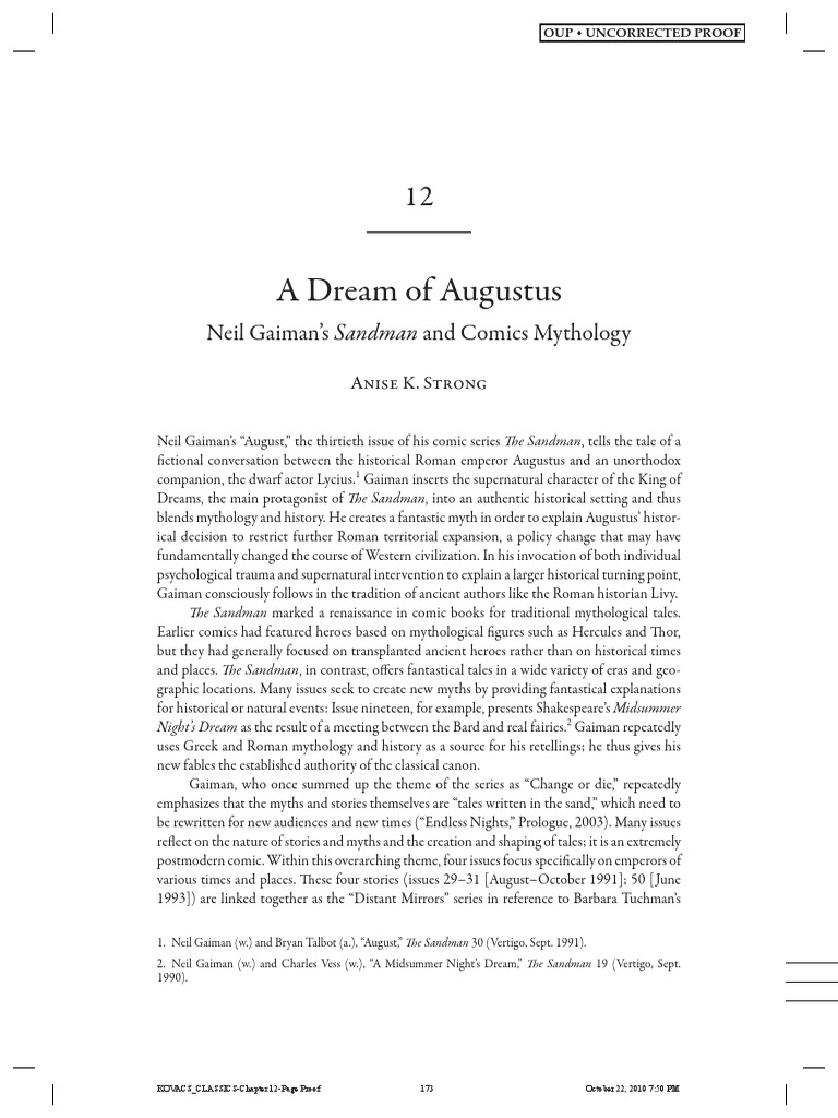 Dream of Augustus | PDF | Augustus | Mark Antony
