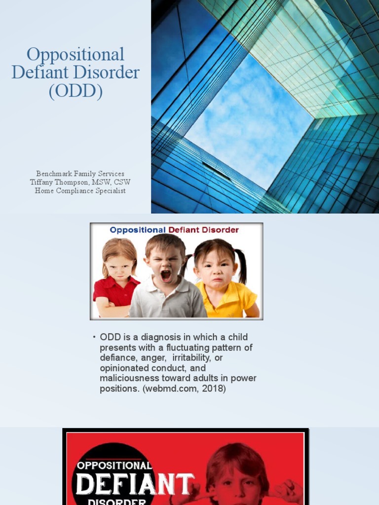 Strategies for Managing ODD in Foster Care | PDF | Mental Disorder ...