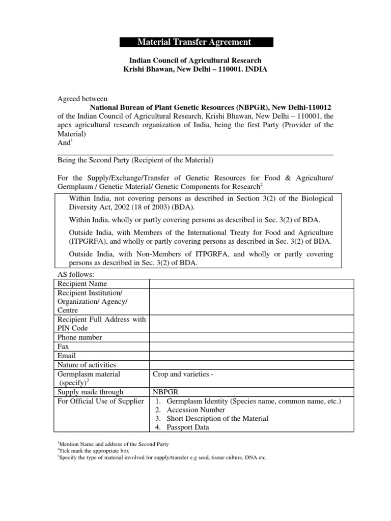 NBPGR Mta | PDF | Government Information | Justice