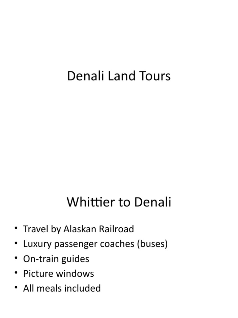 Land Tour | PDF