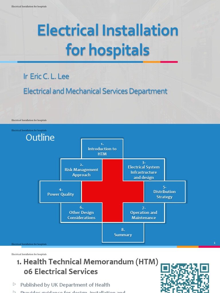 Hospital Electrical Installation Guide | PDF | Electric Power ...