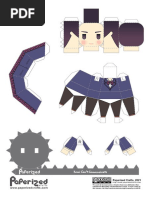 Demon Slayer - Sabito Papercraft | PDF