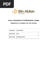 Halal Statement Template | PDF