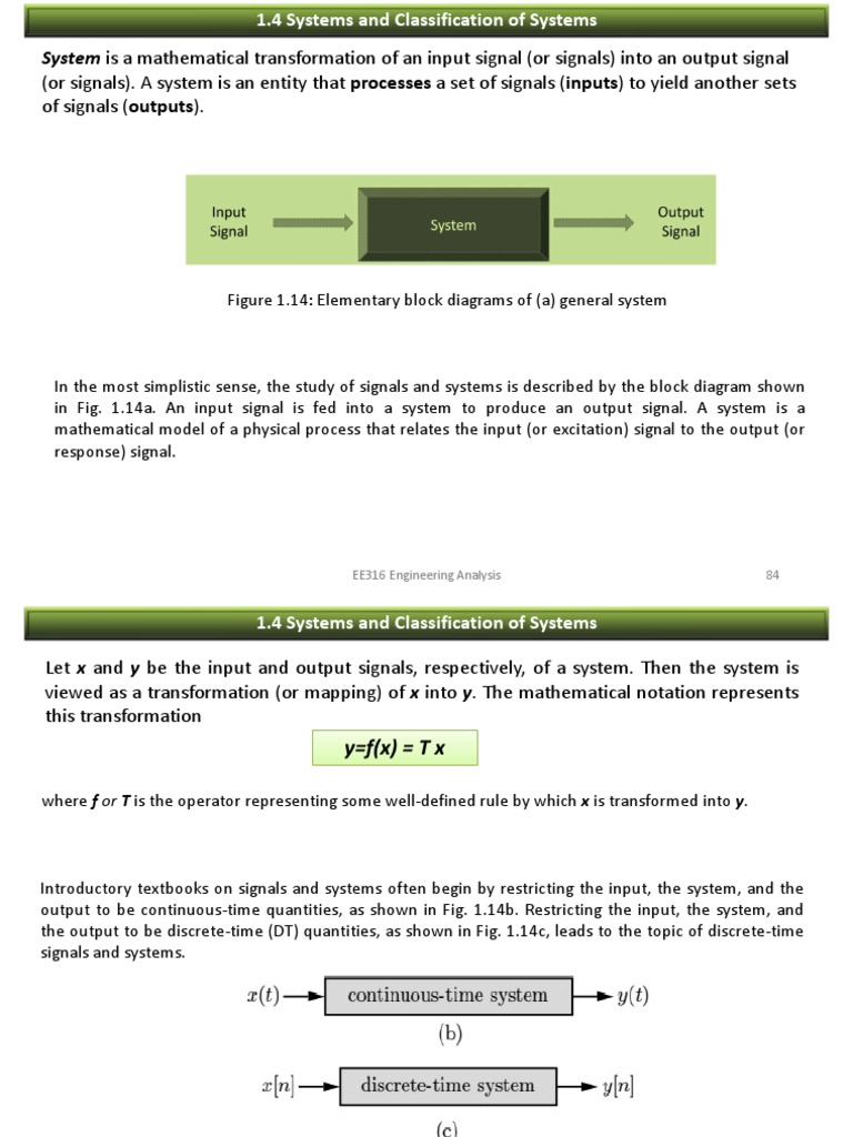 84 EE316 Engineering Analysis | PDF | Discrete Time And Continuous Time | Digital Signal Processing