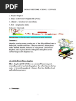 Life Doesn't Frighten Me Assessment 2 PDF | PDF | Narration | Poetry