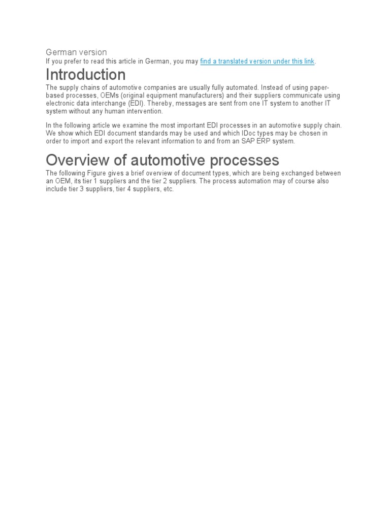 Mapping Key EDI Document Standards and Processes to IDoc Types in the ... Mapping Key EDI Document Standards and Processes to IDoc Types in the ...