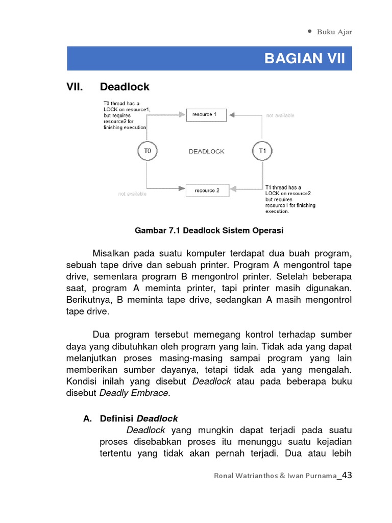 Deadlock | PDF