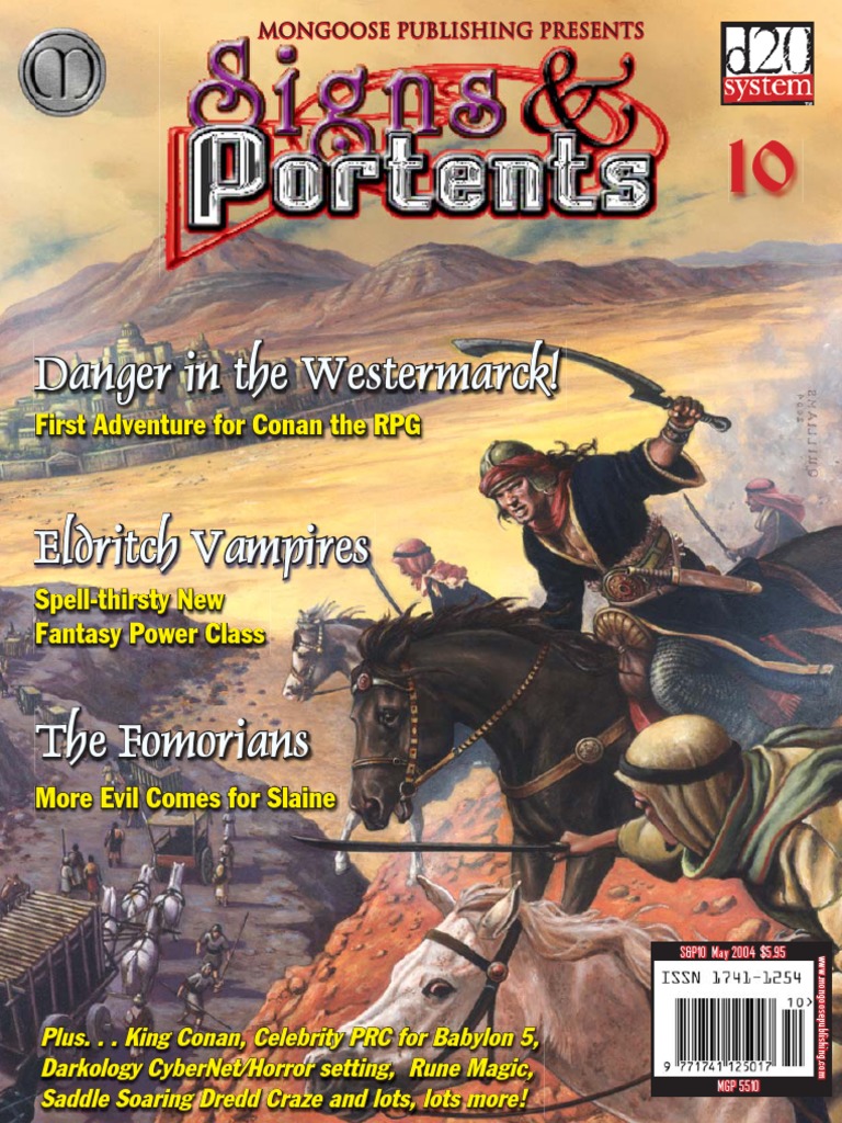 Signs & Portents 10 | PDF | Elves | Conan The Barbarian