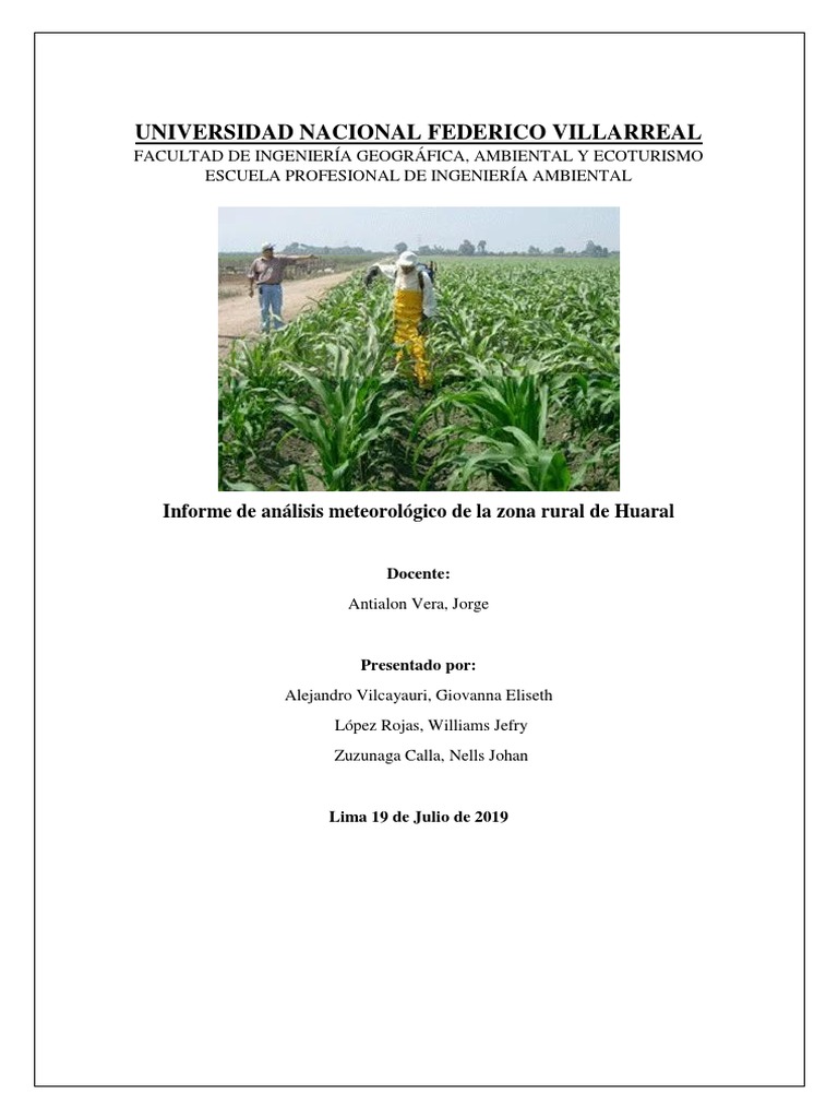 HURAL (Final) | PDF | Clima | Agricultura