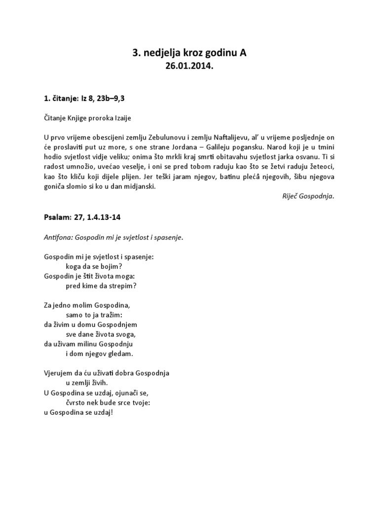 3.nkg-A Misna Citanja | PDF